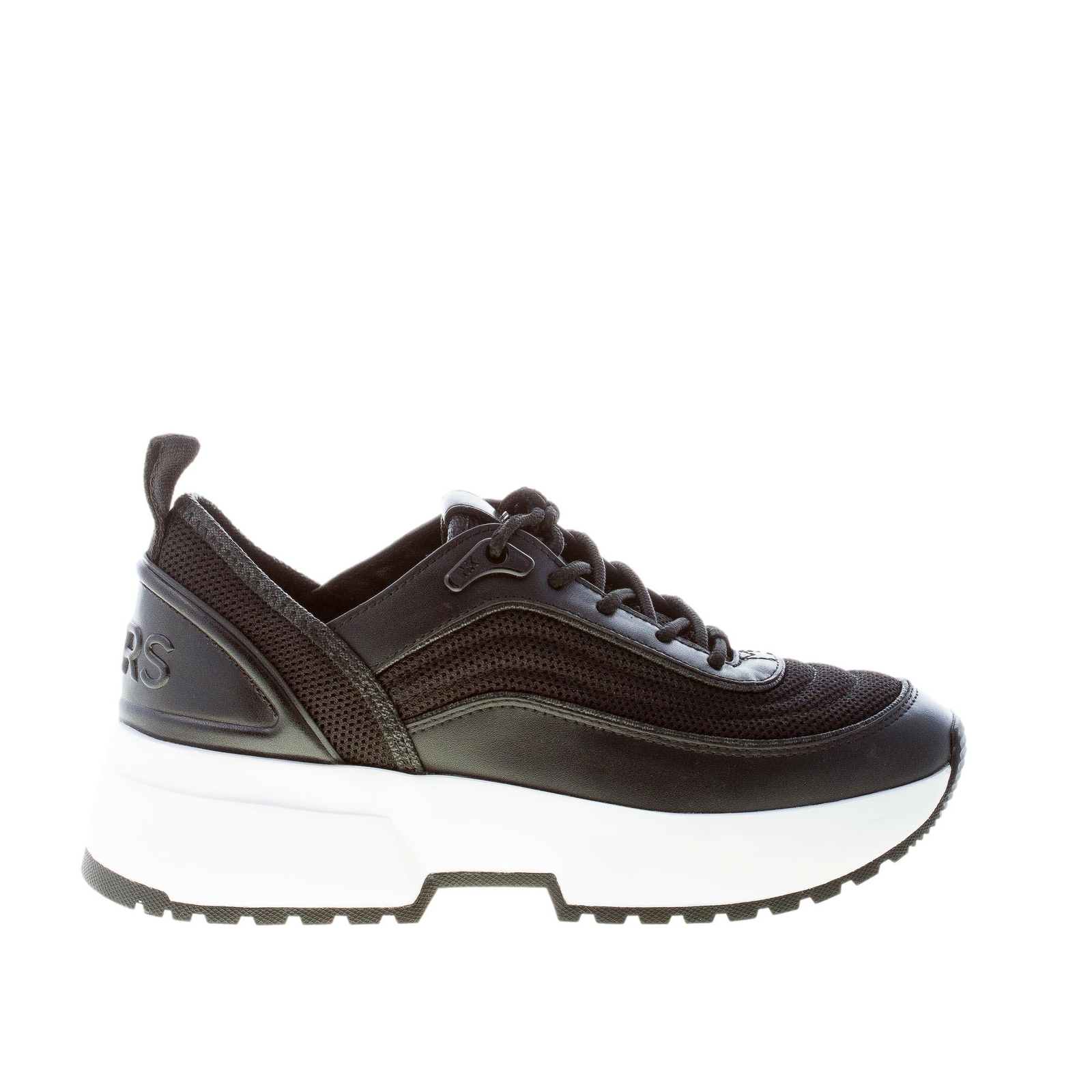 MICHAEL KORS women shoes Black Chaplin Trainer sneaker mesh fabric ...