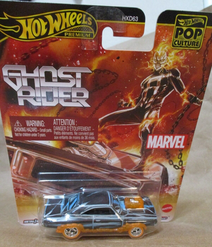 Hot Wheels Premium Pop Culture Ghost Rider 69 Charger 1:64 Diecast ...