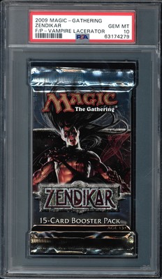 Zendikar Vampire Lacerator Graded Pack PSA 10 #63174279 | eBay