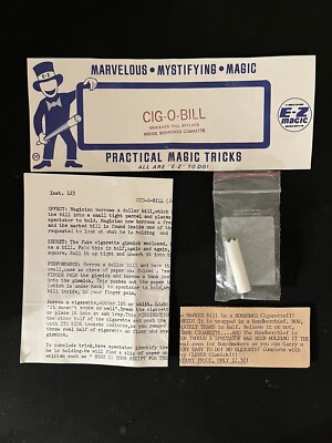 Cig-O-Bill: Magic Trick | eBay