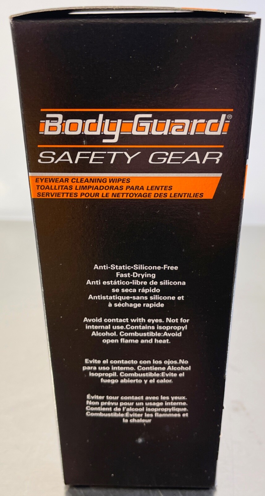 20 boxes Fastenal Body Guard Safety Gear Eyewear Cleaning Wipes 100/box ...