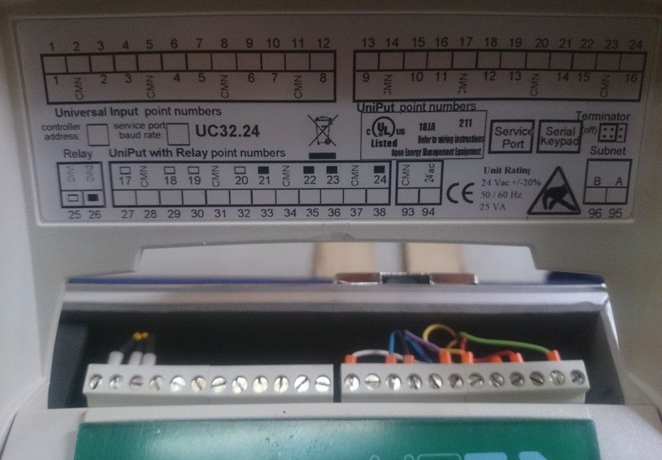 Cylon Unitron UC32.24 Programmable Controller with 8 Channel New ...