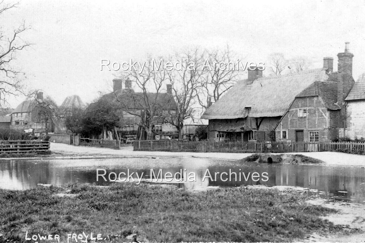 Ooo-53 Pond and Village, Lower Froyle Nr Alton, Hampshire. Photo | eBay UK