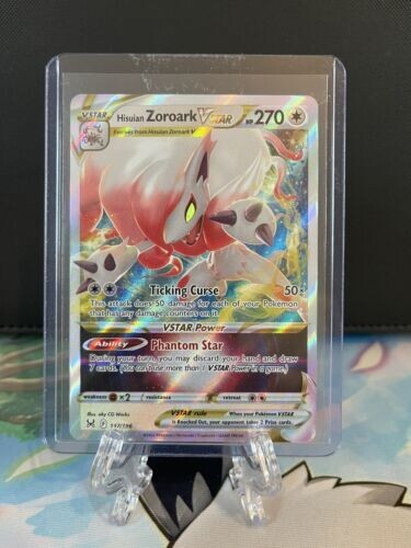 Hisuian Zoroark VSTAR 147/196 Full Art NM/M Lost Origin Pokemon Card | eBay