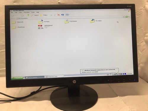 HP V241p 24" Widescreen 1920x1080 16:9 MVA FHD LCD Monitor ONLY VGA DVI ...