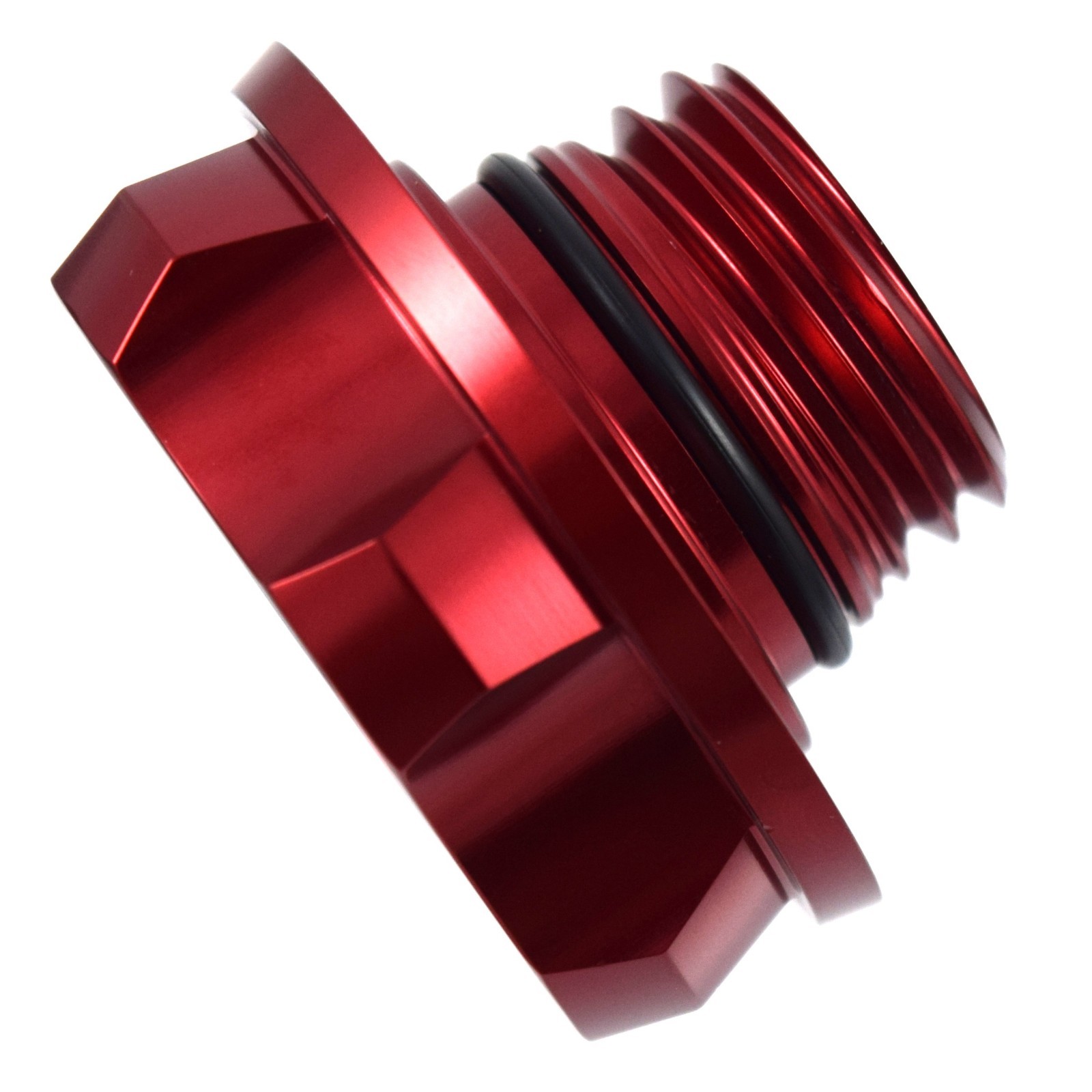 Red Oil Filler Cap With Silver Mobil One Emblem For Chrysler Jeep Dodge ...