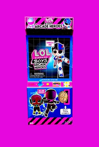 LOL Surprise Boys Arcade Heroes Action Figure Doll Infinity Queen ...