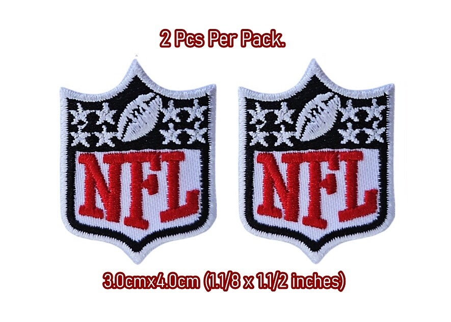 NF L🏈Football league PATCHES Embroidery logo iron&Sewing on Fabrics | eBay