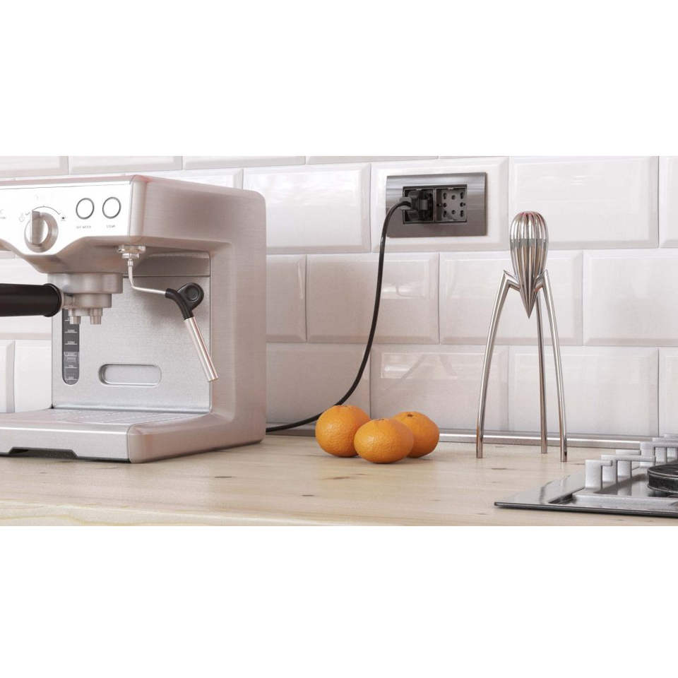 4Box Side 4B.SP.AN Modulo presa multistandard, 10A, 16A e schuko da ...