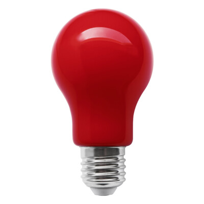 3 Watt Red GLS LED Light Bulb (E27) - 20700 | eBay Australia