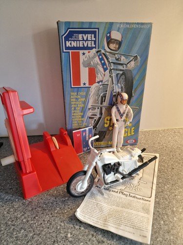 Original Evel knievel stunt cycle set | eBay UK