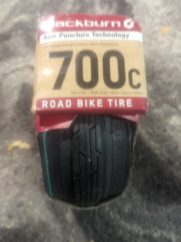 Blackburn 700c Road Bike Tire 700 x 35c Anti Puncture Tech 30% Stronger New S42 | eBay