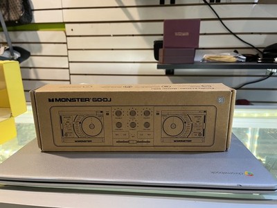 Monster GO DJ - Portable Mixer Digital Turntable with LCD Touch Scren ...