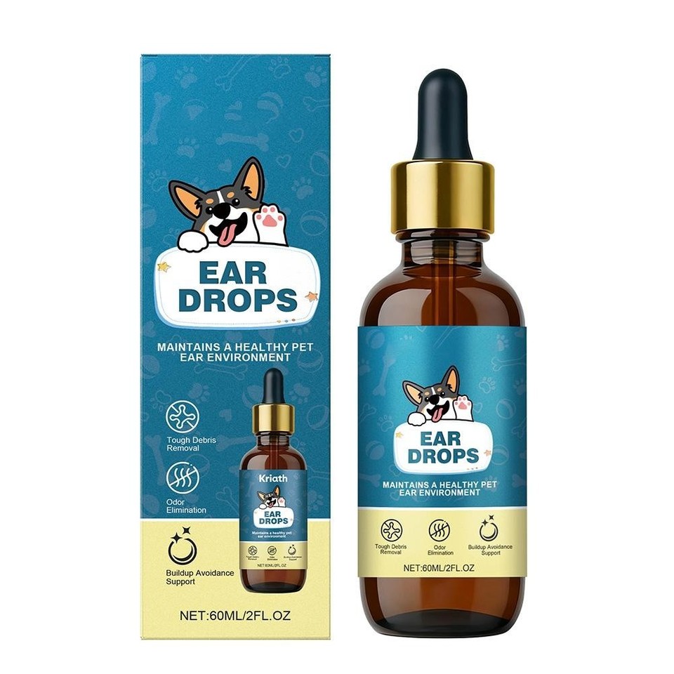Dog Ear Drops For Infection Fast Relief From Infections Ear New H O Pet ...