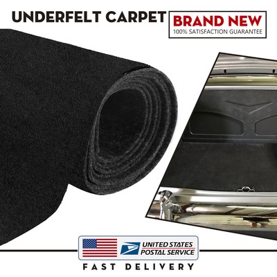 91"x79" Black Underfelt Carpet for Speaker,Sub Box Carpet Felt Liner ...