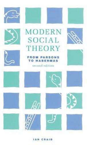Modern Social Theory by Ian Craib (2015, Hardcover) for sale online | eBay