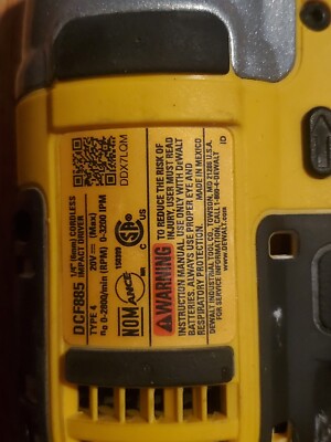 DEWALT DCF885 20V Compact Drill and Impact Driver Kit | eBay