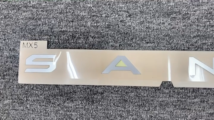 OEM 86310-P6000 Silver Emblem 'S A N T A F E' for Hyundai SantaFe 2024 ...