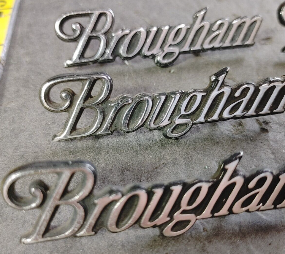(2) FORD MERCURY BROUGHAM EMBLEMS D3MB 5350400 AB {4798} | eBay