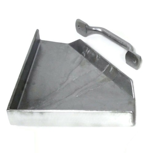 One Cast Aluminum Boat Transom Corner Bracket End Cap + 1 Handle MADE ...