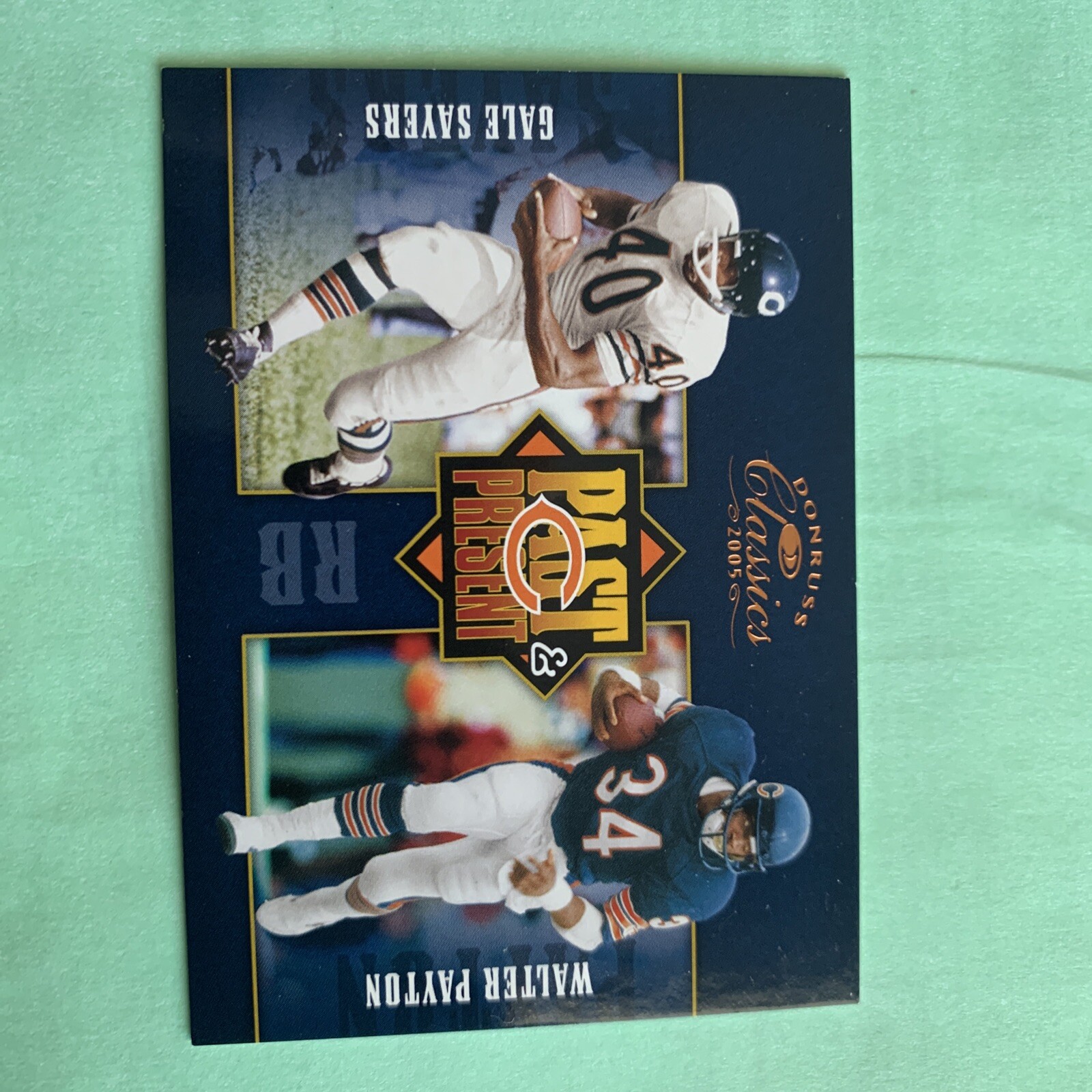 2005 Walter Payton Gale Sayers Donruss Classics Past & Present | eBay