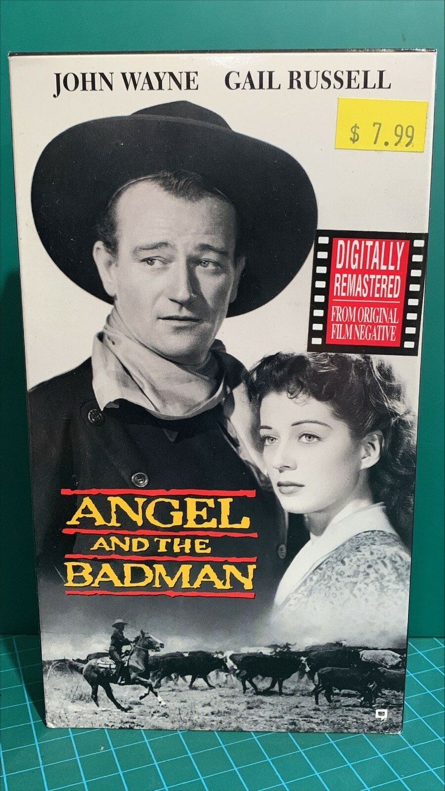 Angel and the Badman (1947 VHS ) Western ~ John Wayne - Gail Russell | eBay