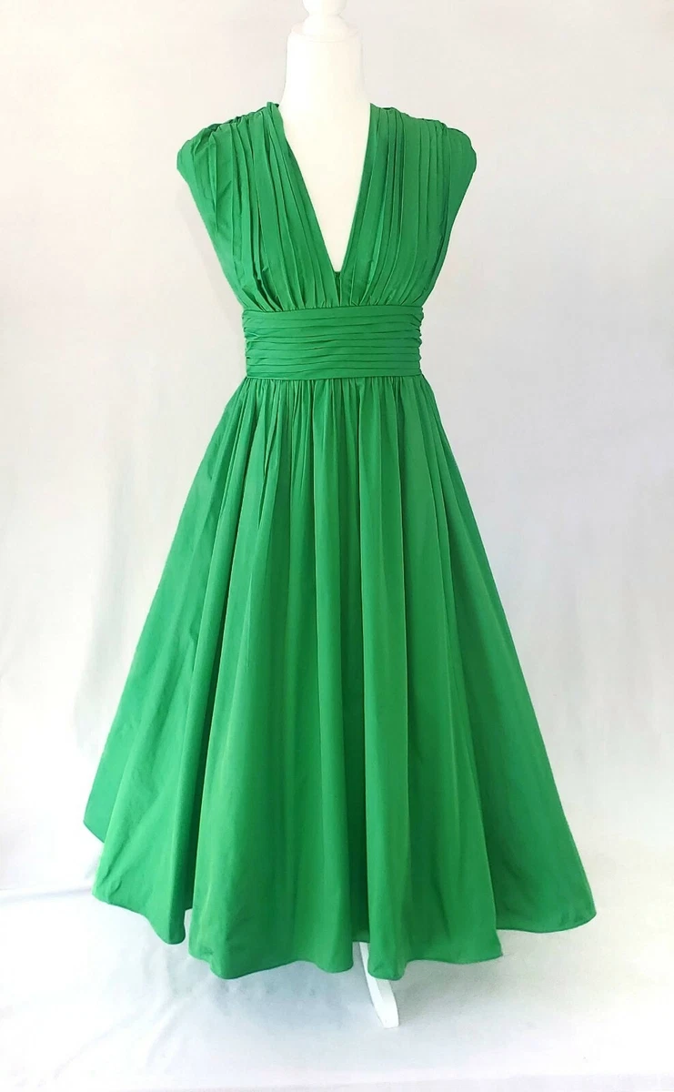 Kelly Green Party Dress