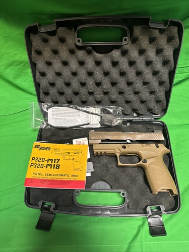 SIG SAUER P320 M17 Complete Slide Assembly Barrel Recoil Spring W ...