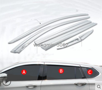 2015-2020 For Buick Envision Chrome Window Visor Vent Shades Sun Rain ...