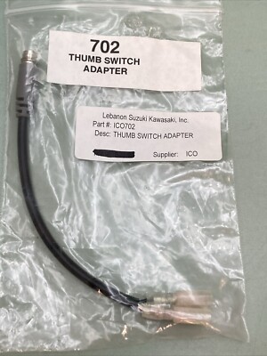 NEW GENUINE ICO RACING 702 CheckMate™ THUMB SWITCH ADAPTER | eBay