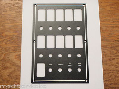 SWITCH PANEL BLACK CPB11 FITS 11 CARLING CONTURA SWITCHES AND BREAKERS ...