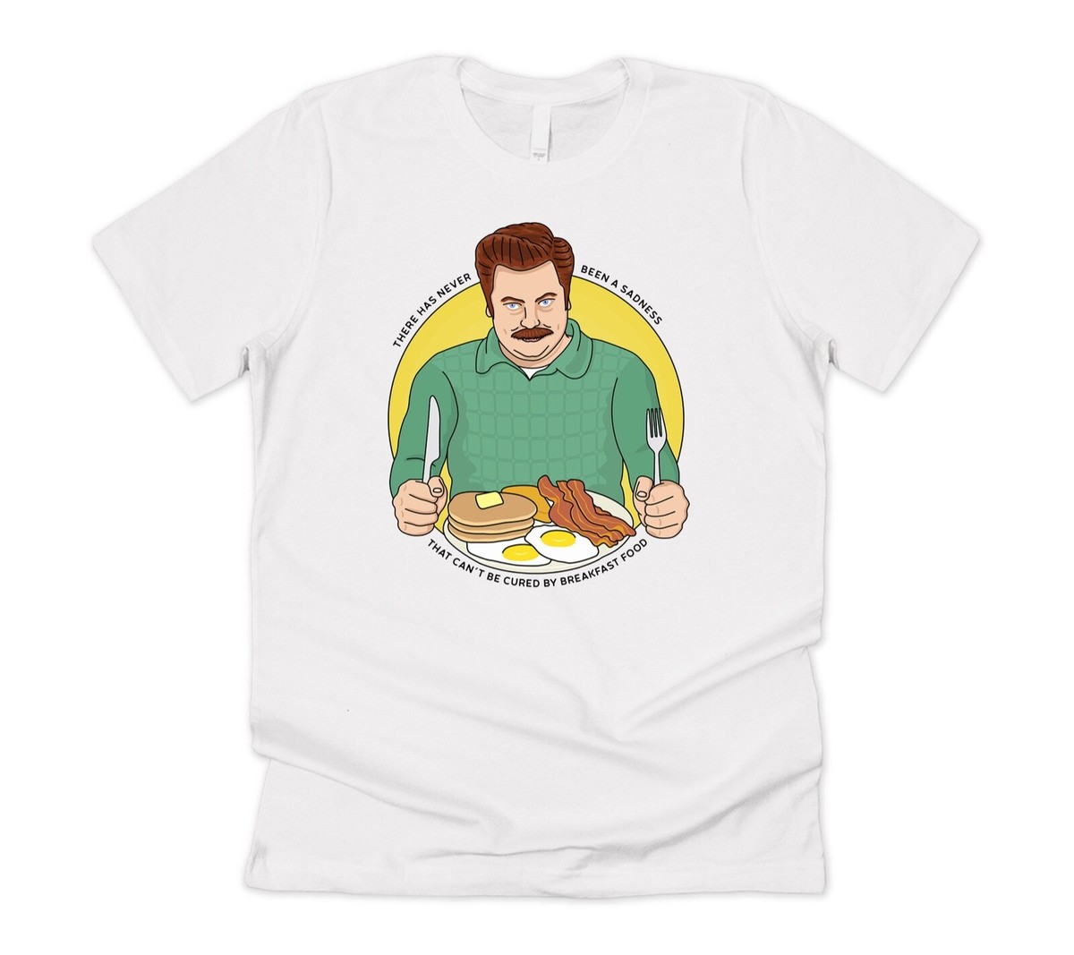 Ron Swanson Breakfast Quotes Amazon.com: Give Me All The Bacon And