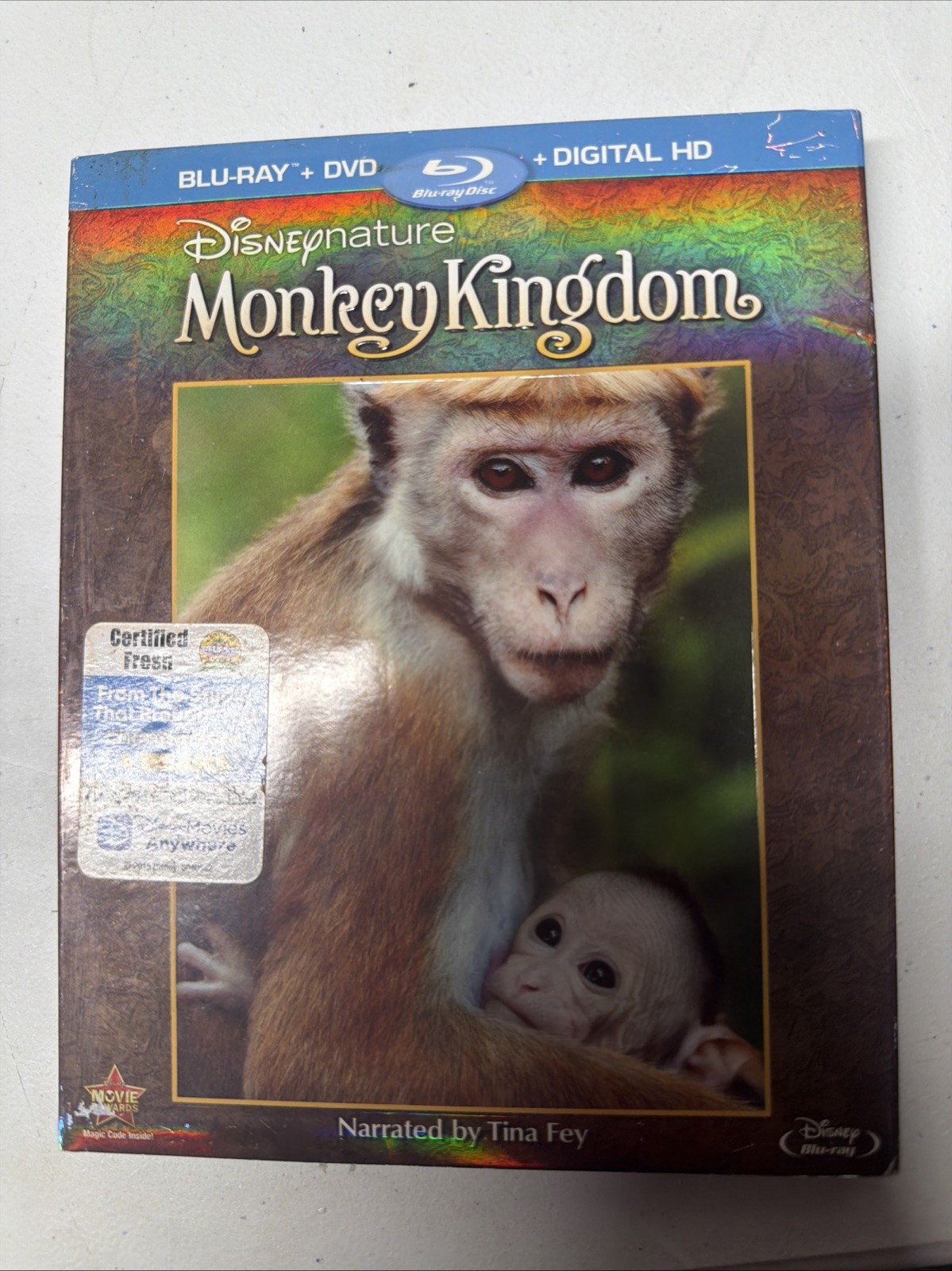 Monkey Kingdom (Blu-ray/DVD, 2015, 2-Disc Set, Canadian Bilingual ...