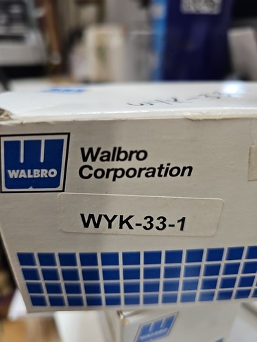 WALBRO WYK-33-1 CARBURETOR new not a clone | eBay