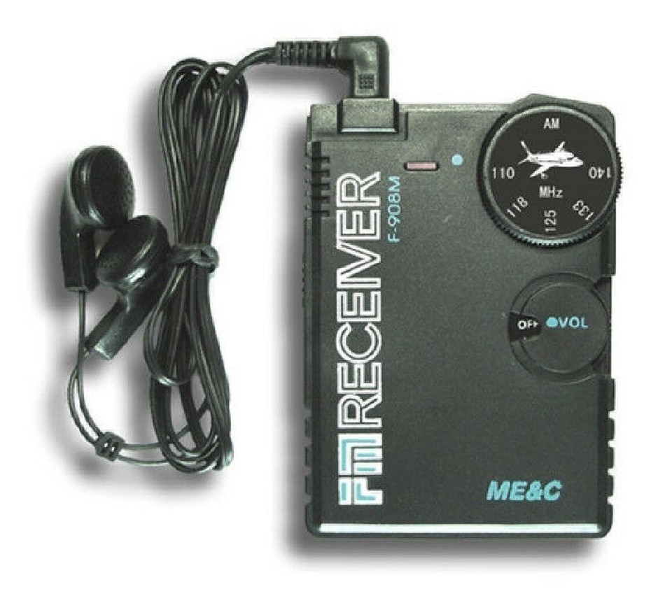 Air Band Radio Receiver 110MHz to 140MHz Aviation Band Receiver Airport ...