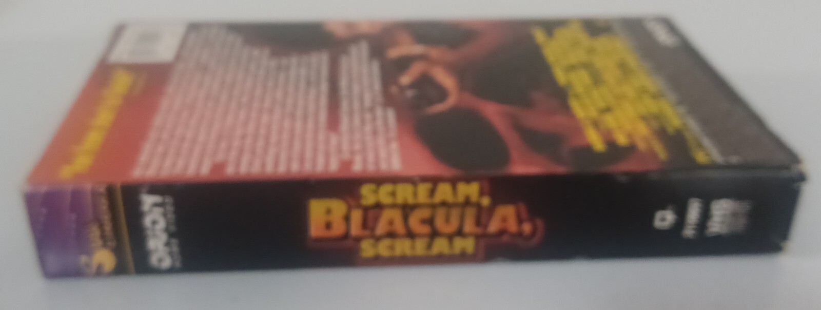 Scream Blacula Scream VHS Pam Grier Horror Blaxploitation Soul Cinema ...