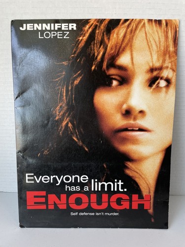 Jennifer Lopez 2002 “ENOUGH” Everyone Has A Limit Press Kit *Rare Find ...