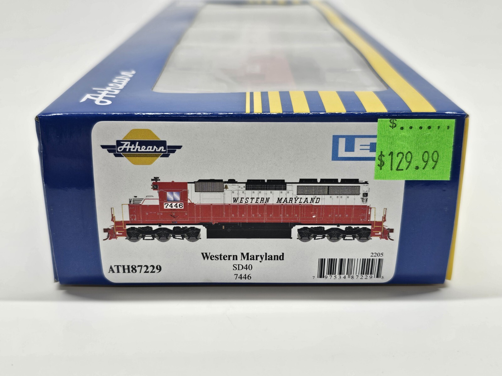 Athearn RTR SD40 Western Maryland WM #7446 DCC Ready NO Sound ATH87229 ...