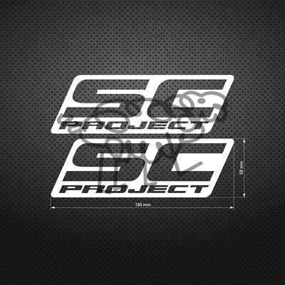 SC Project STICKER DIE CUT DECAL AUFKLEBER AUTOCOLLANT PEGATINA ADESIVI ...