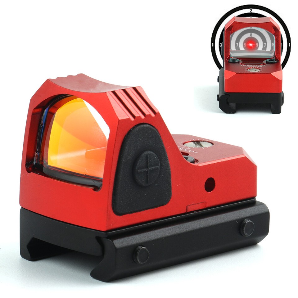 Tactical RMR Reflex Red Dot Sight Scope for Pistol Glock 17 19 with ...