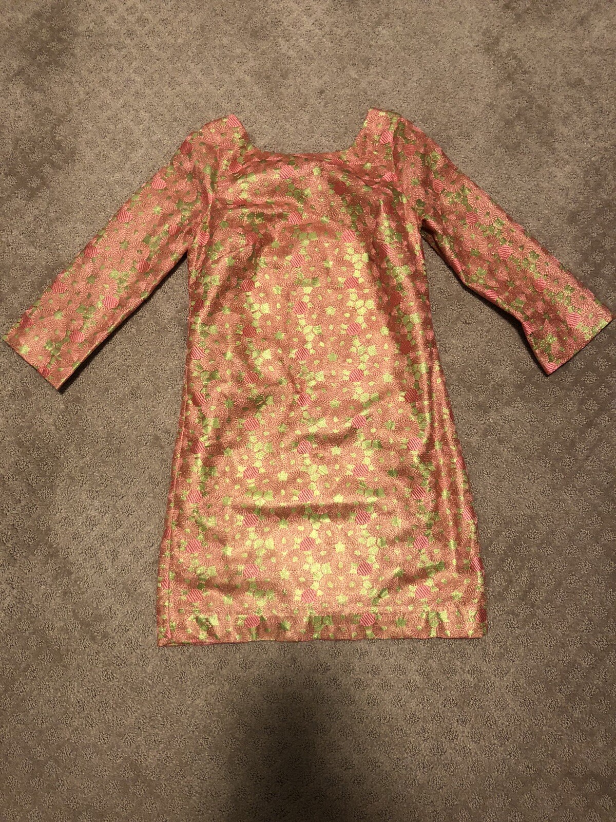 Lilly Pulitzer Mandy Pattern Hotty Pink Loopy Lilly Size 4 | eBay