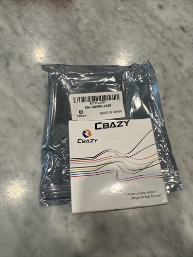 18AWG-2468 2pin RED Black Wire Hardwire 18ga Hook up Wire Cable ...