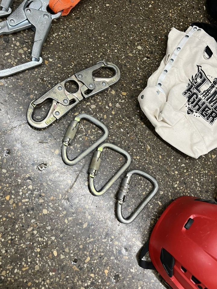 GME Supply Tower Climbing Kit FallTech Harness Bolt Bags Yoke Petzl ...