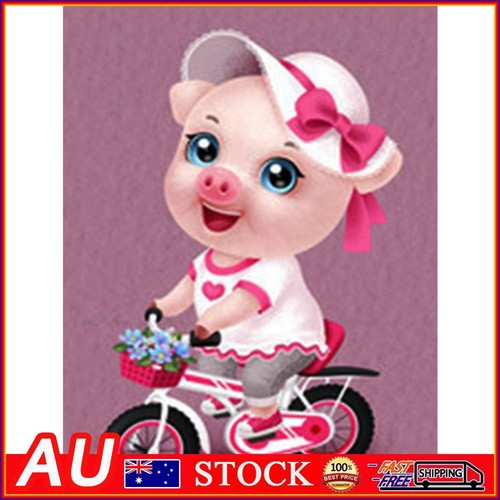 Diamond Painting 5D DIY Pig Full Round Drill Rhinestone Picture (sz1228 ...