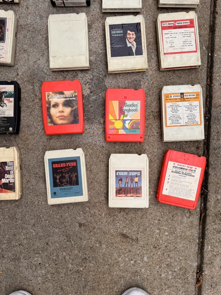 8- track tapes ( 51 tapes in total ) | eBay