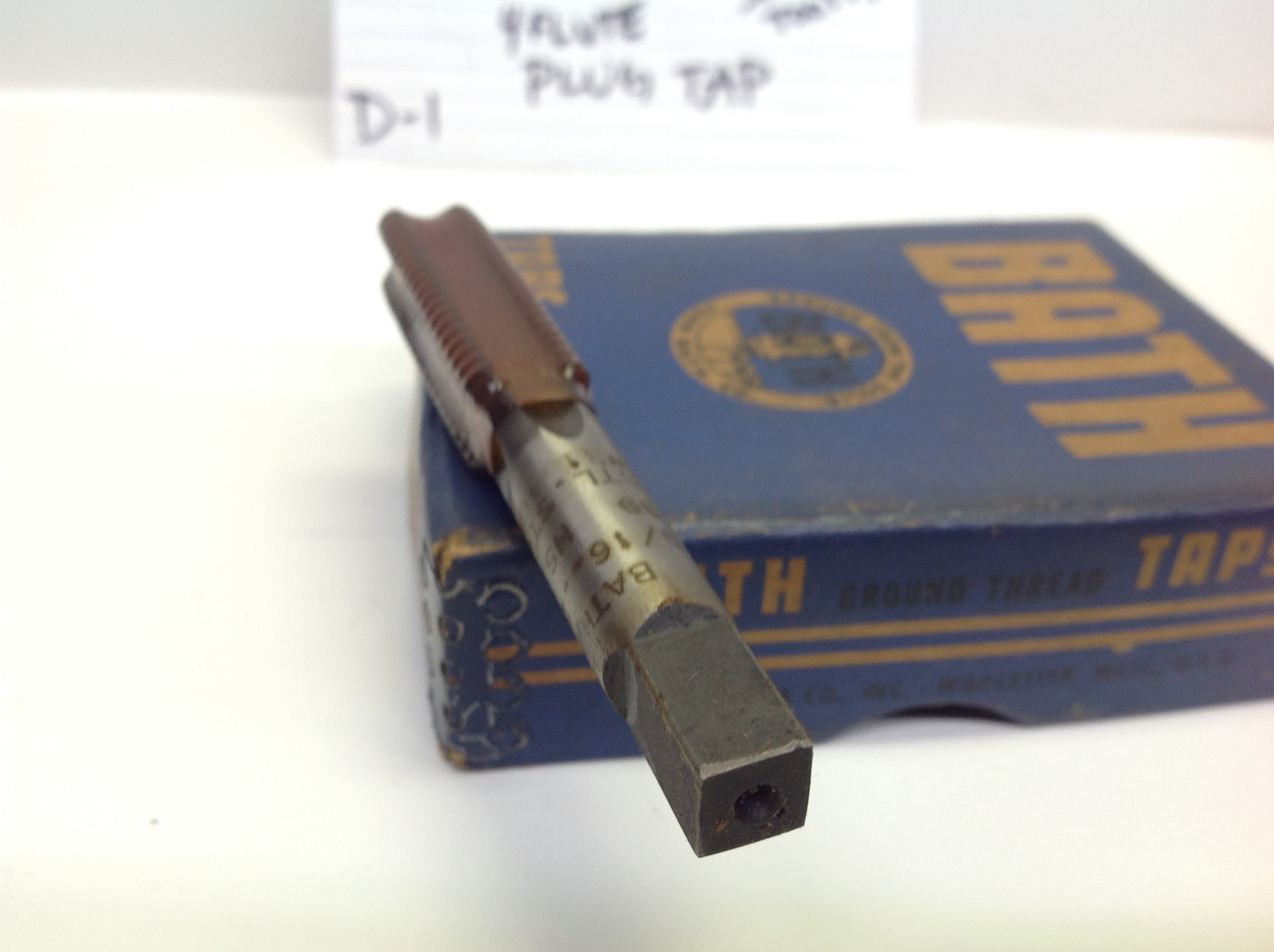 9/16-24 4-Flute Plug Skip Tooth Tap (#557-4-D-1) | eBay