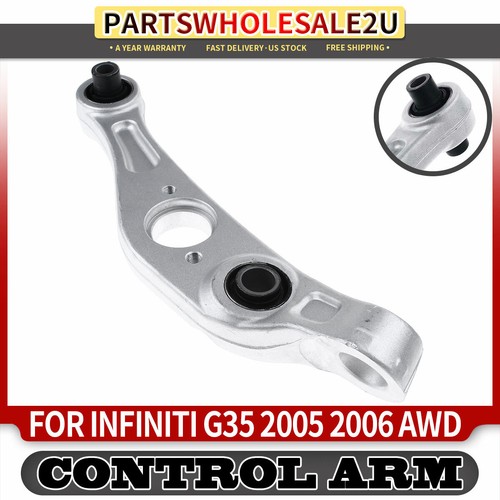 Front Left Lower Forward Control Arm for Infiniti G35 2005 2006 AWD w ...
