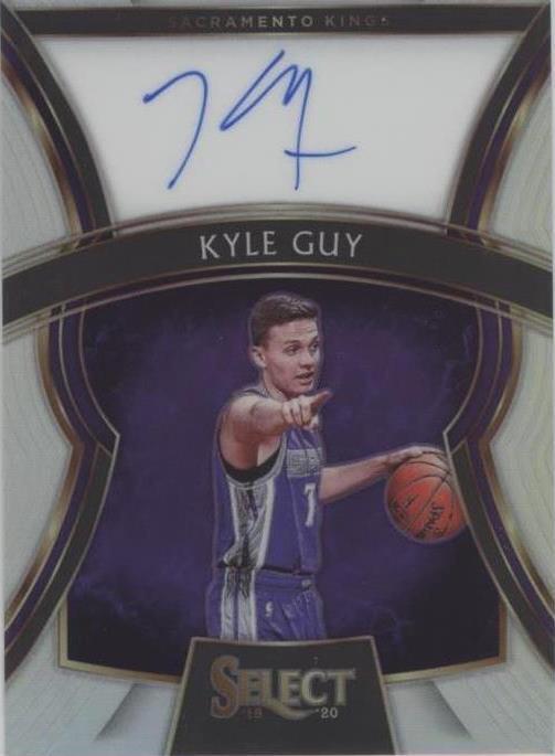2019-20 Panini Select - Rookie Signatures Kyle Guy #RS-KGY Silver Prizm ...