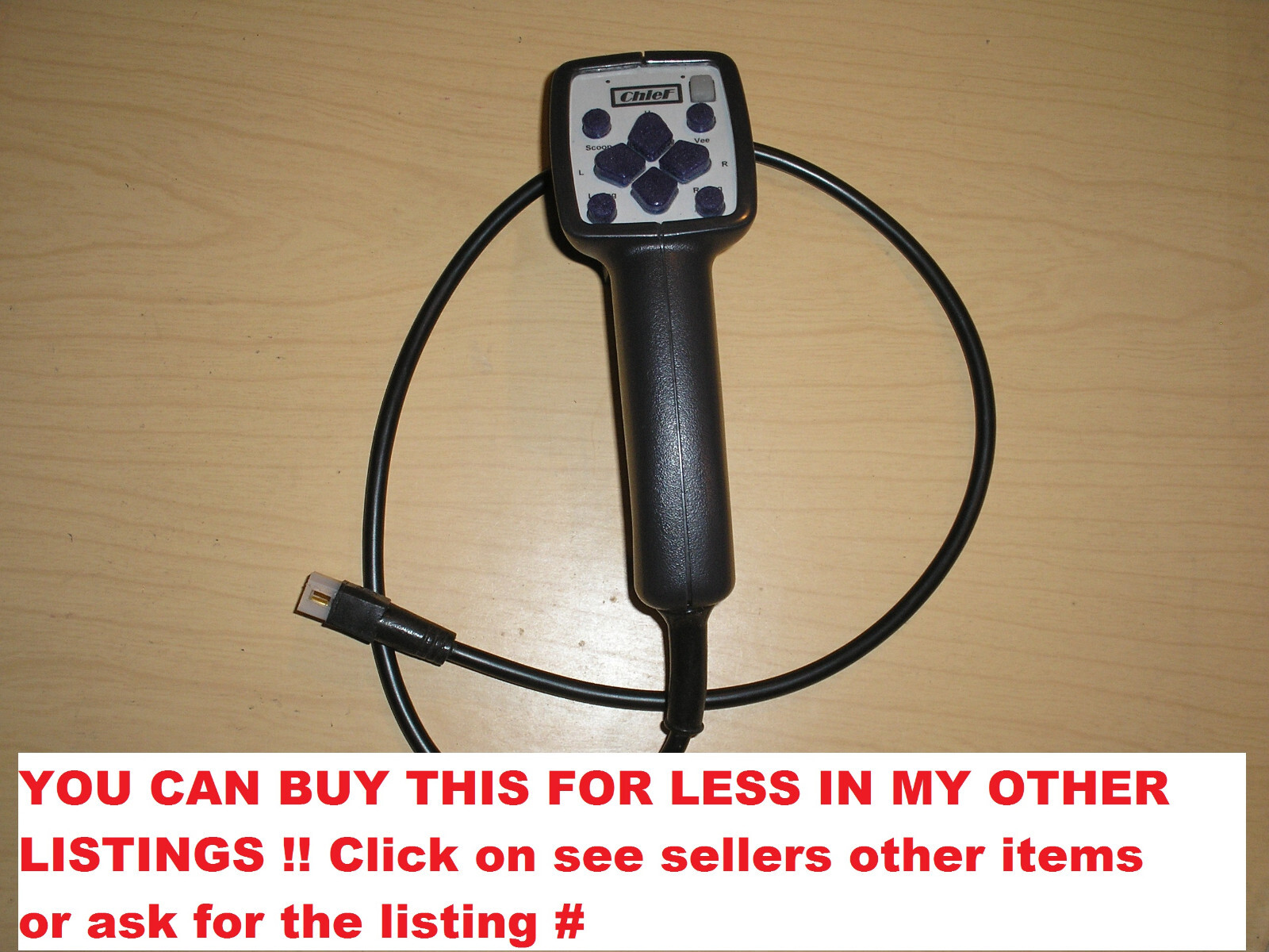 NEW ChieF V plow controller for Fisher Western Snowex blizzard 4 pin ...