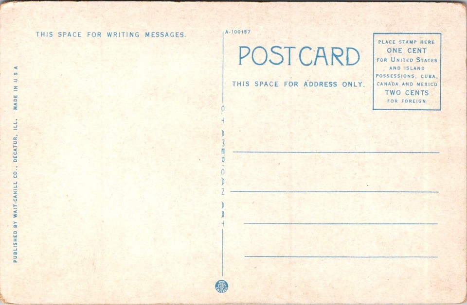 Boat Landing and Beach, Lake Decatur Nelson Park Decatur IL Postcard ...